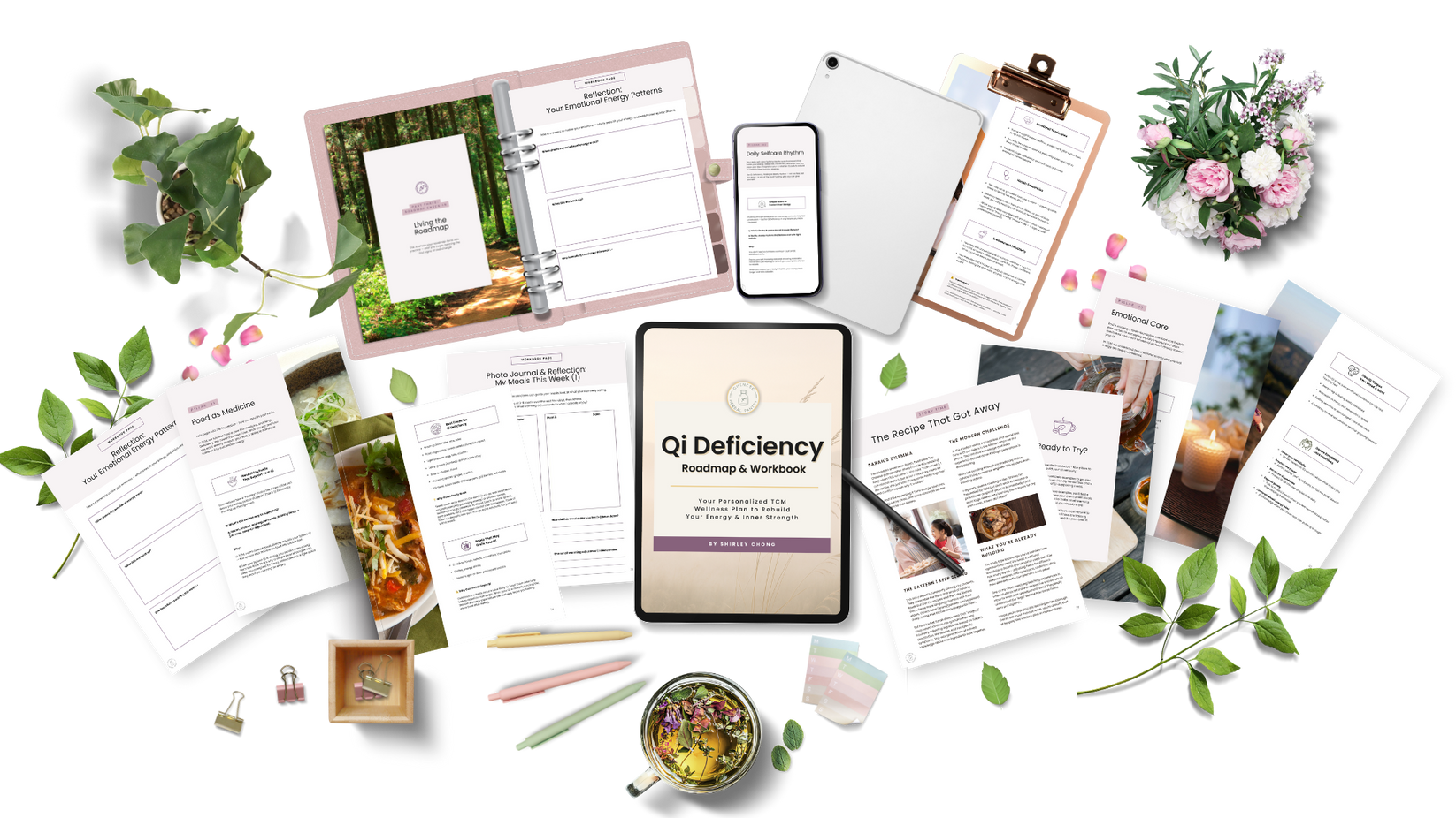 Qi Deficiency Roadmap & Workbook – Chinese Herbal Pantry Store